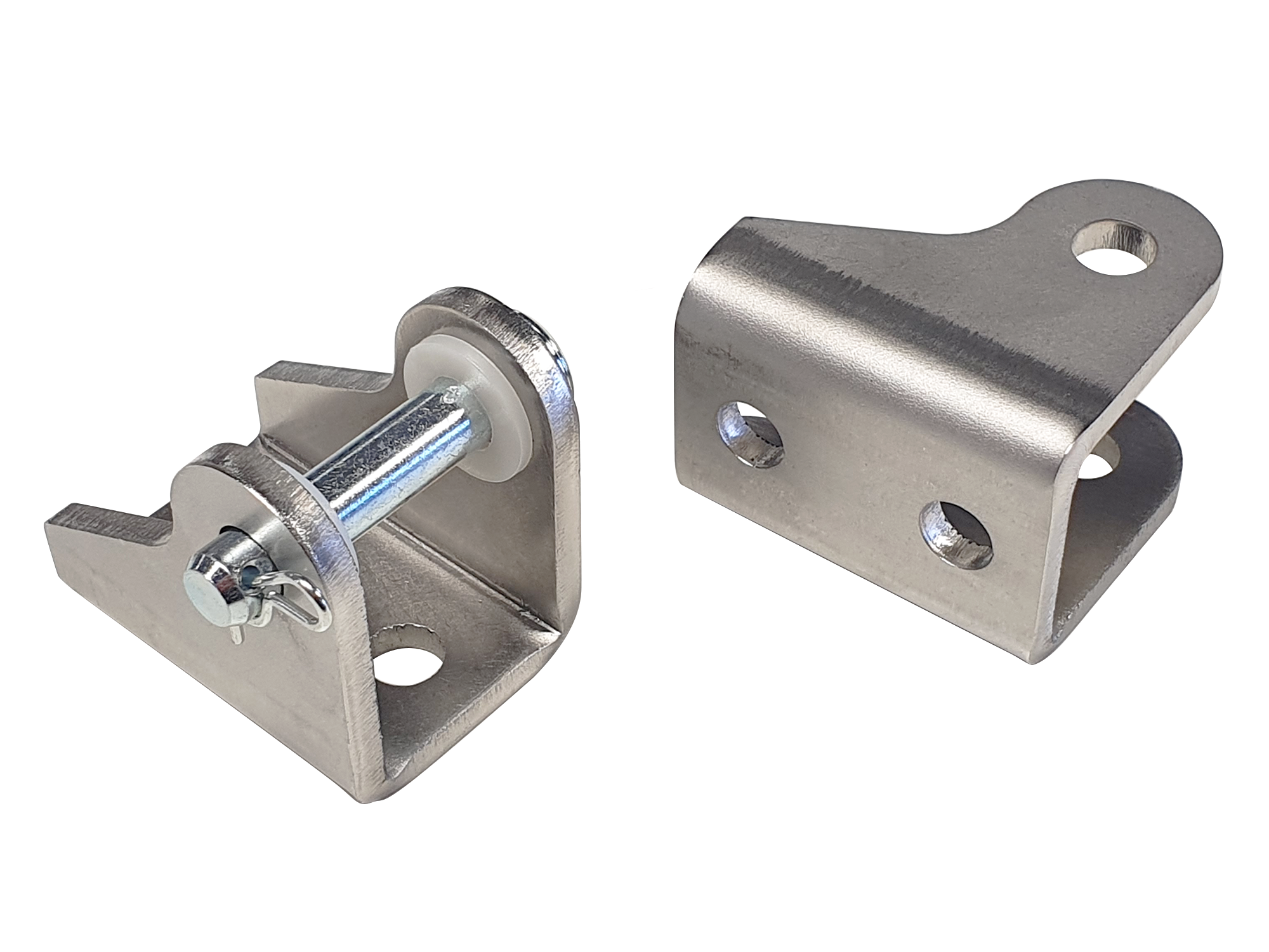Stainless Steel A4 4mm Actuator Clevis Bracket 8mm Pin Gimson Robotics Stainless Steel A4 4mm Actuator Clevis Bracket 8mm Pin Gimson Robotics
